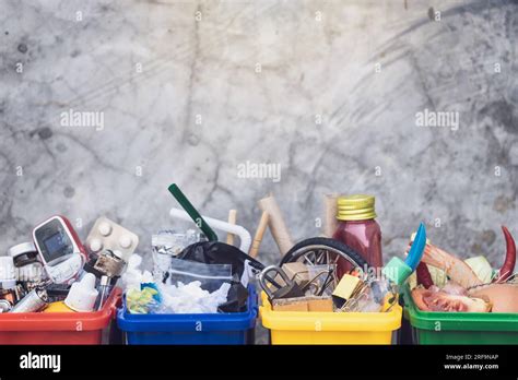 The Concept Of Waste Classification For Recycling Collection Of Waste The Concept Of Waste Classification For Recycling Collection Of Waste
