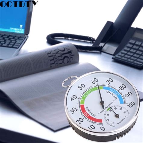 Temperature And Humidity Analog Indicator Indoor O Vicedeal