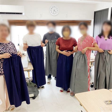 軽やかパンツワークショップでした Didit Sewing 〜さくすけと似合う服を作ろう！〜