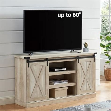 Edyo Living Farmhouse Tv Stand For 60 Inch Tv Wood Thailand Ubuy