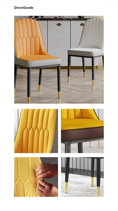 럭셔리 느낌 가득 북유럽 모던 가죽 다이닝 체어 언박싱 And 리뷰 집을 멋지게 바꿔줄 필수 아이템제품정보는 고정댓글 가죽체어 북유럽의자 스폰지의자