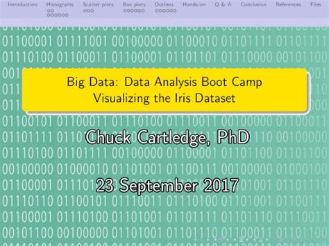 Pdf Big Data Data Analysis Boot Camp Visualizing The Iris