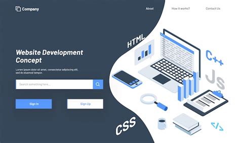 premium vector isometric desktop with different programming languages