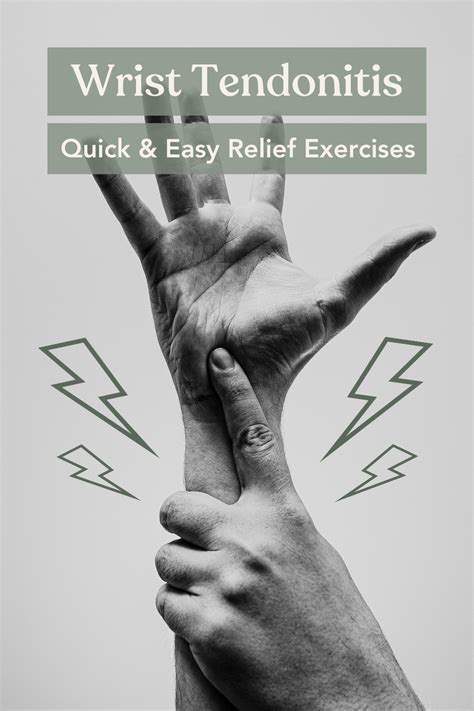 Wrist Tendonitis Relief Remedy One Simple Stretching Exercise Artofit