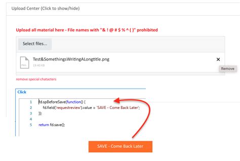 Remove Special Characters From Attachment Sharepoint Online Community
