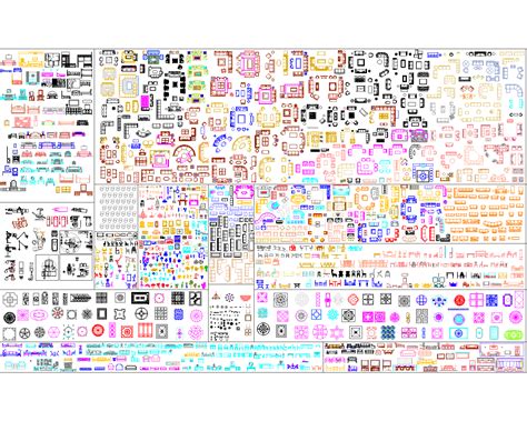 Sofa Set Cad Blocks Cadblocks Hub For Industrial Design