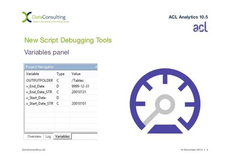 acl analytics10 5 new features