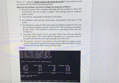 Solved Write A C Program Define And Use The Struct