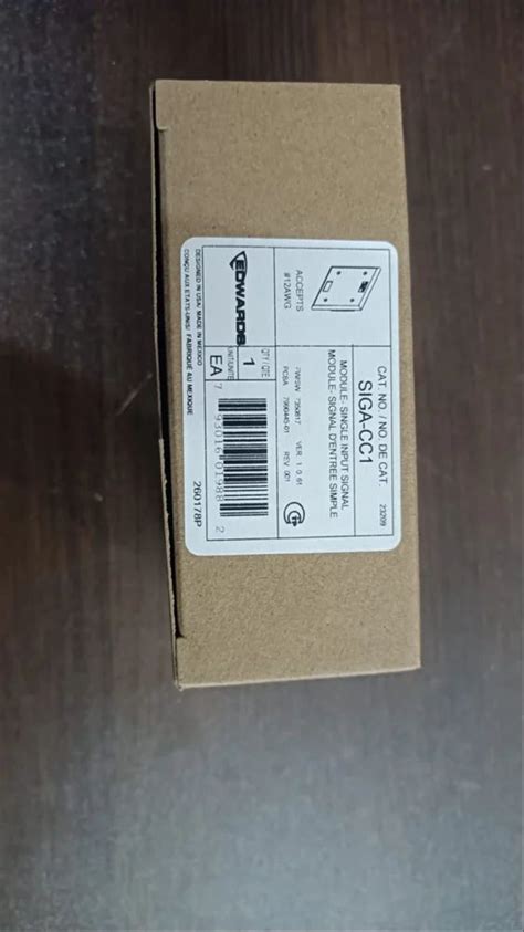 Edwards Siga Cc1 Addressable Single Input Signal Module At Best Price