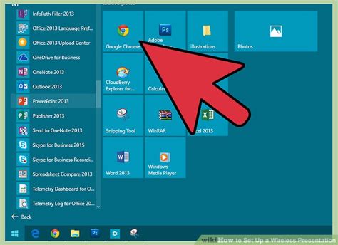 How To Set Up A Wireless Presentation With Pictures WikiHow
