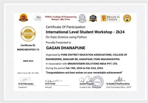 Data Science With Python Workshop By Pdea Gagan Dhanapune Posted On The Topic Linkedin