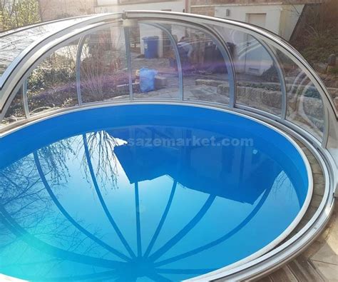 سقف متحرک شیشه ای سقف سازه