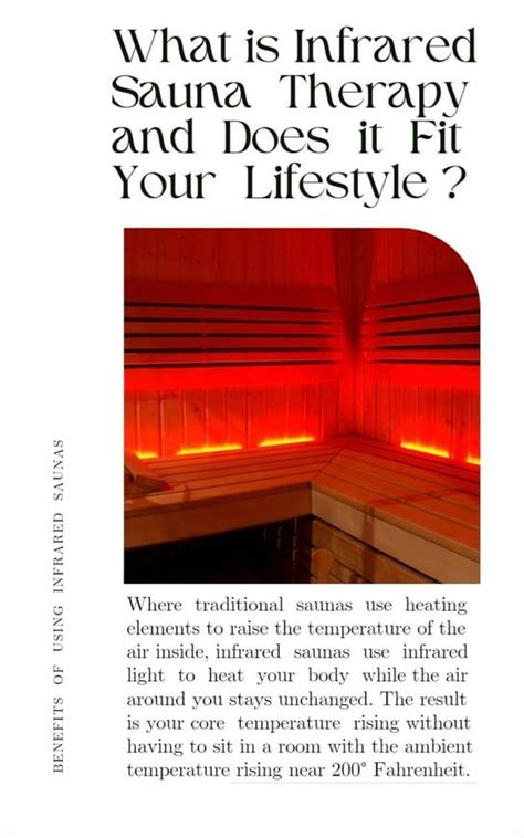 Health Benefits Of Infrared Saunas For Your Well Being