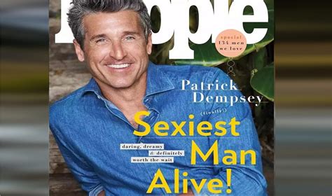 Patrick Dempsey Is Finally Peoples 2023 Sexiest Man Alive Newsoholic
