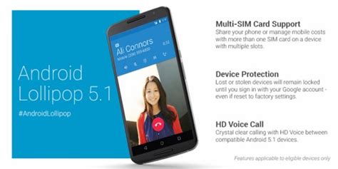 Android Lollipop Announced With HD Calls Device Protection Android News HEXUS Net