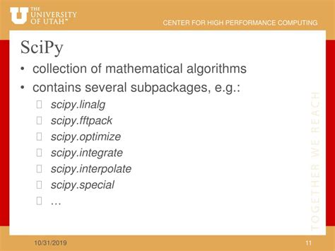 Ppt Python For Scientific Computing And Visualization Powerpoint