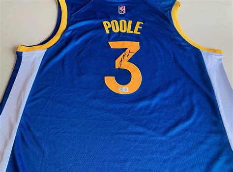 Jordan Poole Signed Jersey Auction 0006 8021557 Grays Australia