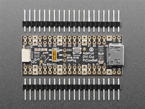 Adafruit Picowbell Dvi Output For Pico Works With Hdmi Display