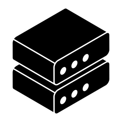 An Icon Design Of Data Server Rack 20081186 Vector Art At Vecteezy
