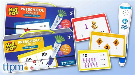 Hot Dots Preschool Card Sets From Educational Insights Review