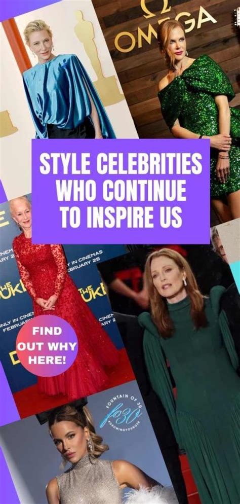 These 5 Over 50 Celebrities Keep Slaying The Style Game