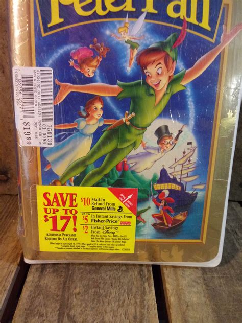 Vintage Peter Pan Vhs Etsy
