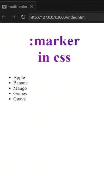 Marker In Css Custom Emoji Coders Css Dsa Javascript Ytshorts Html5 Frontend Youtube