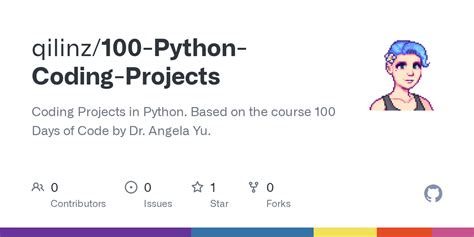Github Qilinz100 Python Coding Projects Coding Projects In Python