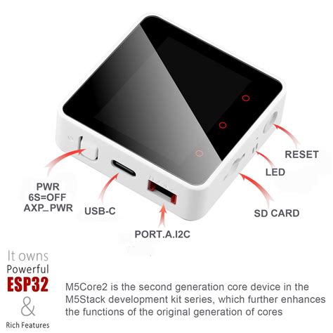 Mua Makerfocus M5stack Core2 Esp32 Development Kit 2nd Generation Core Device Cp2104 Mpu 6886