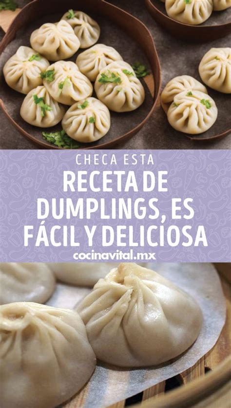 Receta Fácil De Dumplings