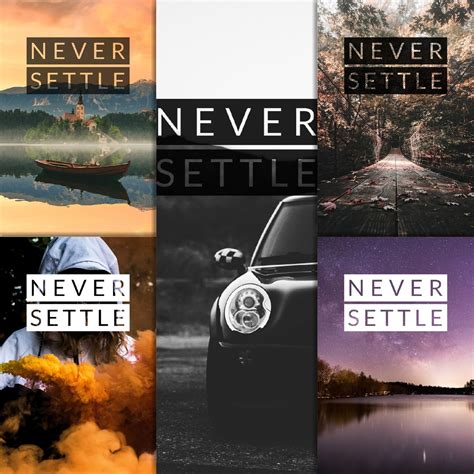 Never Settle Wallpaper Hd 4k- WallpaperUse
