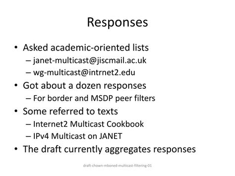 PPT Multicast Filtering Practices PowerPoint Presentation Free Download ID