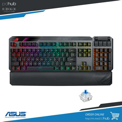 Pchub Asus Rog Claymore 2 Aura 3 Mode Wireless Mkb Mech Keyboard