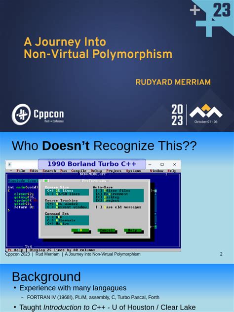 Ajourneyintononvirtualpolymorphismrudmerriam Pdf C