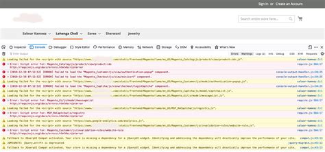 Script Errors In Console · Issue 26132 · Magentomagento2 · Github