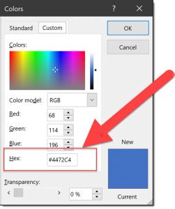 PowerPoint Adds HEX Colors The PowerPoint Blog