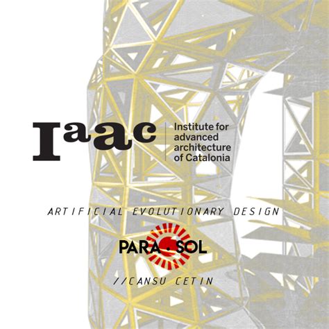 Artificial Evolutionary Design Parasol Iaac Blog