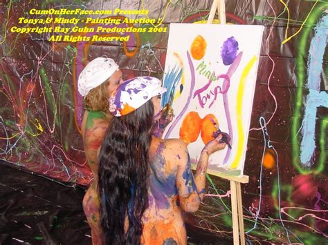 123b Tonya And Mindy Paint Auction Bonus Magazine 1096 Porn Pic Eporner