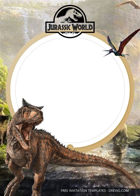 Jurassic Park Party Invitation
