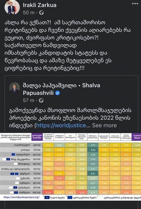 ირაკლი ზარქუა საქართველო ნამდვილად იმსახურებს კანდიდატის სტატუსს და