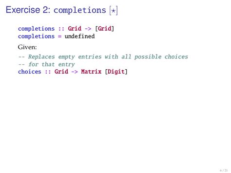 A Simple Sudoku Solver In Haskell Speaker Deck