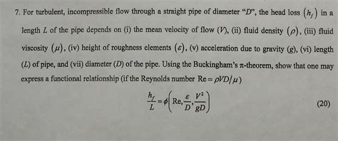Solved For Turbulent Incompressible Flow Through A Straight