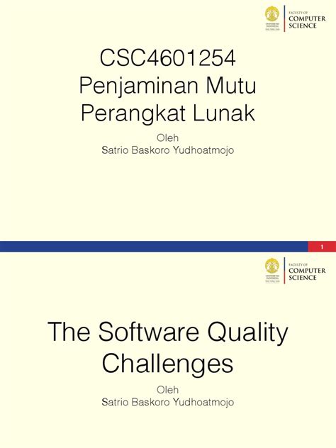 01 The Software Quality Challenges Pdf Software Development Software Bug 01 The Software Quality Challenges Pdf Software Development Software Bug