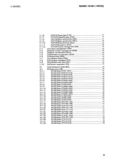 Iso Iec 10168 1 1997 Information Technology — Open Systems Interconnection — Conformance Test
