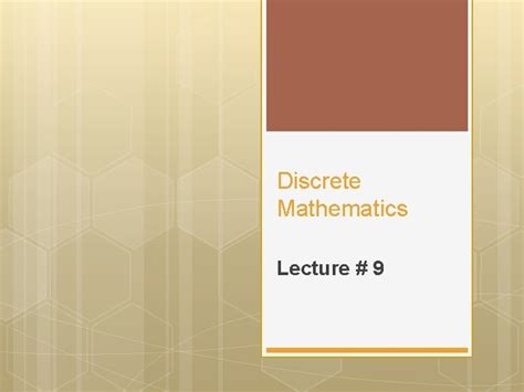 Discrete Mathematics Lecture 9 Switches In Series P