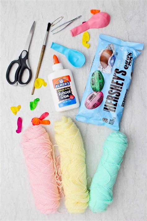 How To Make String Eggs For Easter Ts And Decor Welcome To Nanas