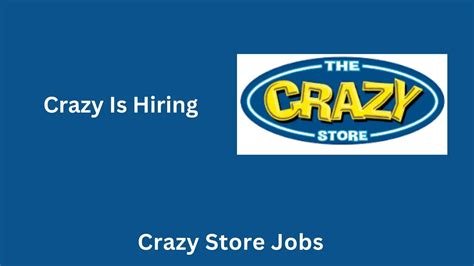 Apply For Shop Assistant Trainee Manager Crazy Store Jobs Mzansi Press