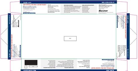 Recothrom Package Insert Prescribing Information