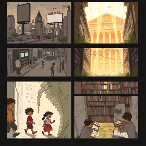Explore The Last Library On Earth Storyboard