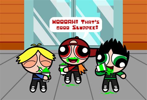 Slurpin Up Slurpees By Supermurrio On Deviantart